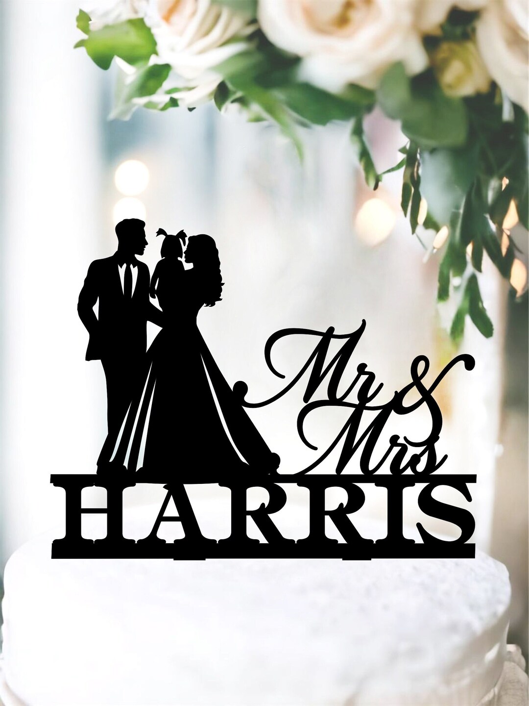 Topper de bolo família, Topper com menina, Topper de bolo com crianças ...