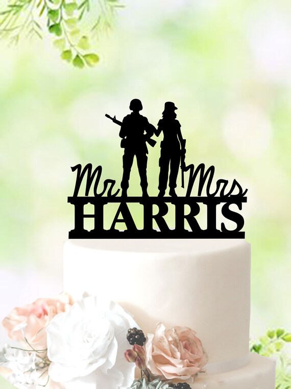 Military Wedding Cake Toppers Unique For Marine Wedding Cake Toppers