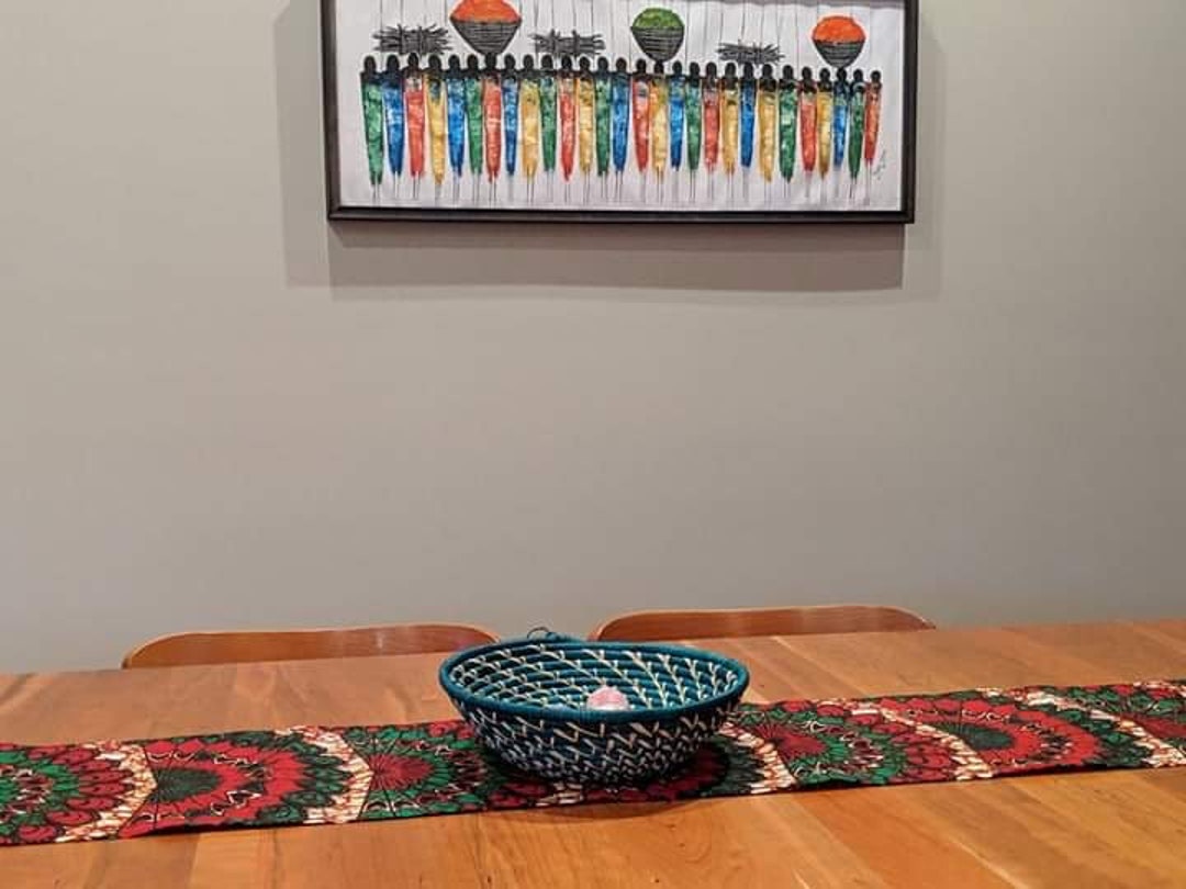African Table Runner, African Print Table Cloth - Etsy