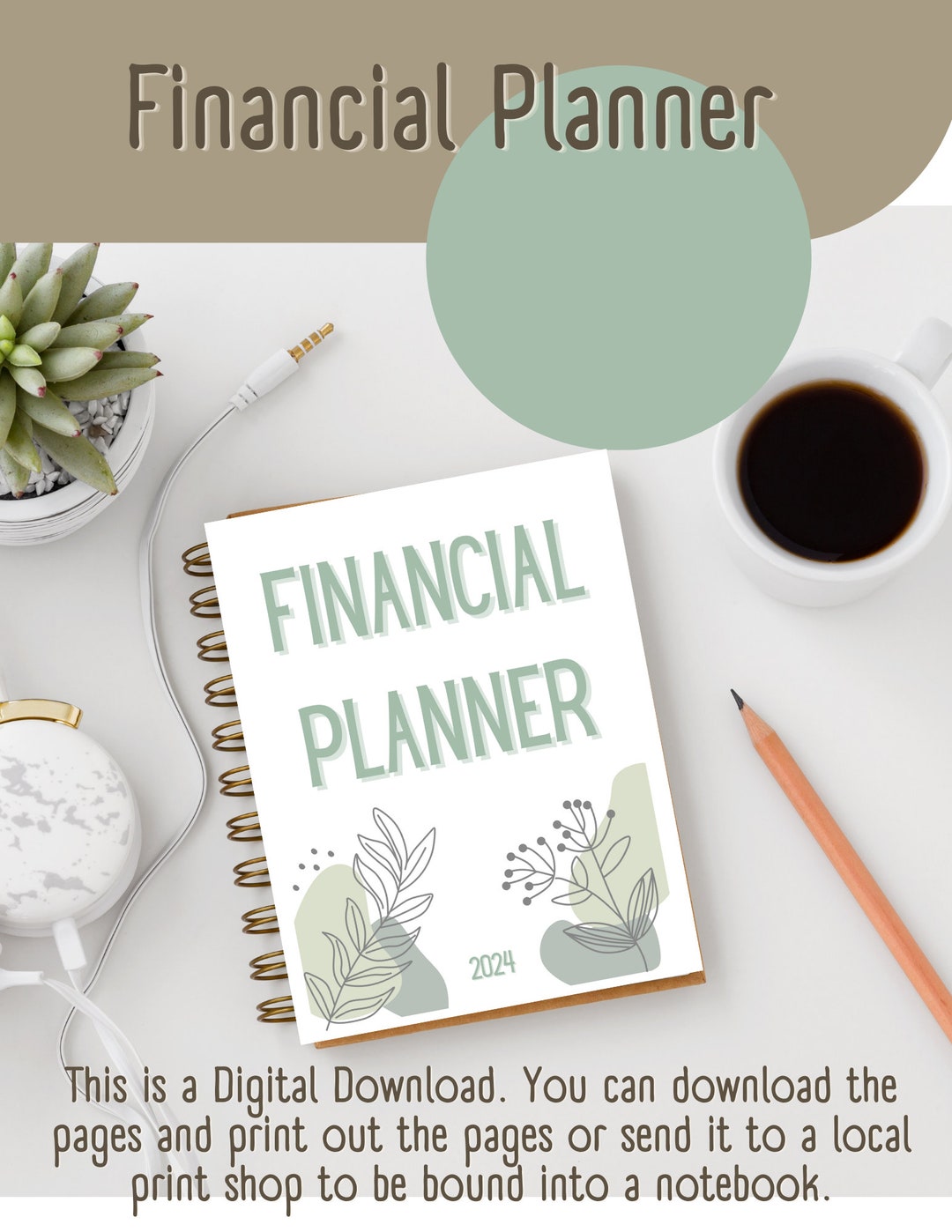 Finance Planner Budget Planner Templates, Financial Savings Tracker ...