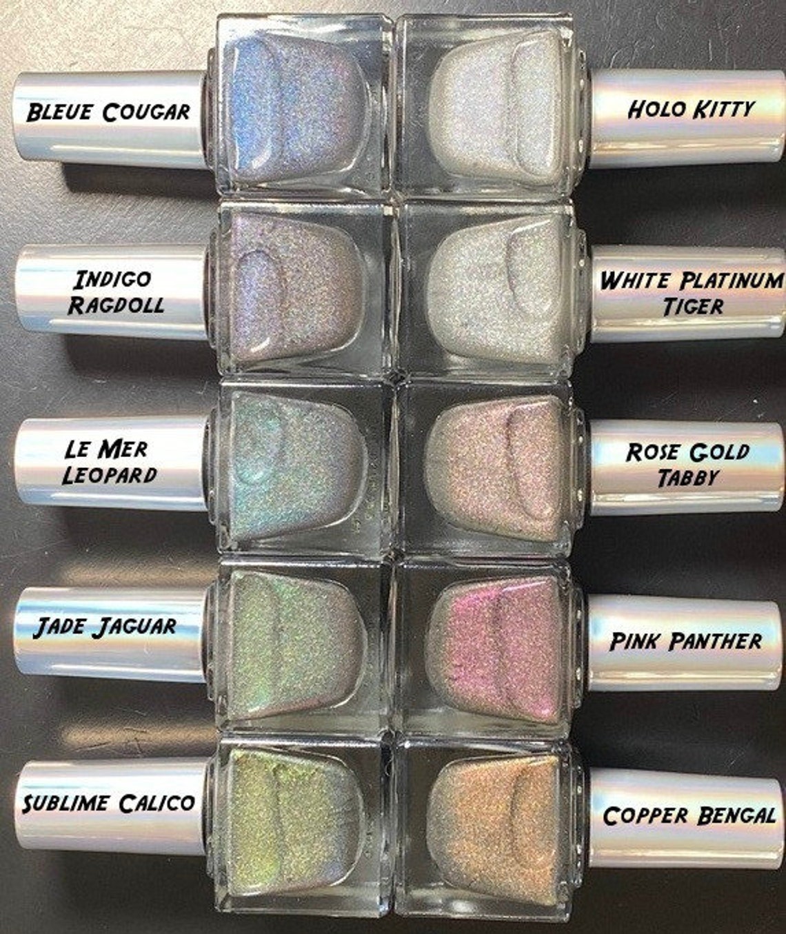 Pink Panther Holographic Multichrome Magnetic Cat Eye Topper - Etsy