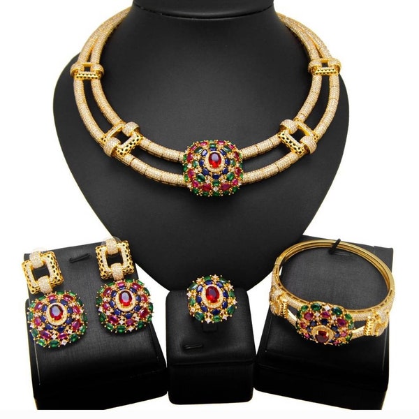 African Jewelry Set - Etsy