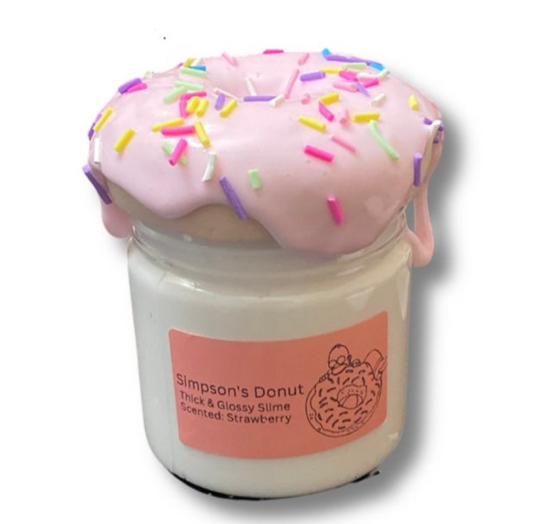 DIY Simpsons Donut Slime - Etsy