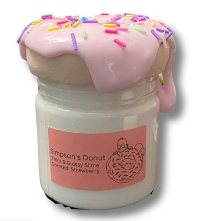 DIY Simpsons Donut Slime - Etsy