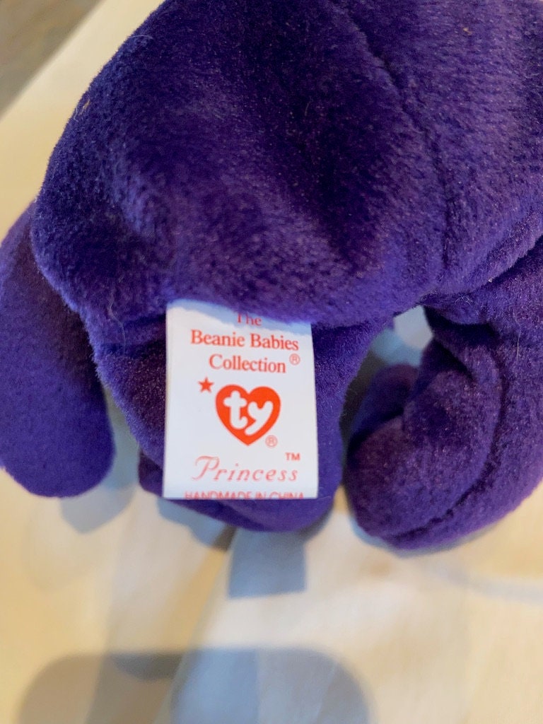 Beanie Baby - Rare Princess Diana Bear - Etsy