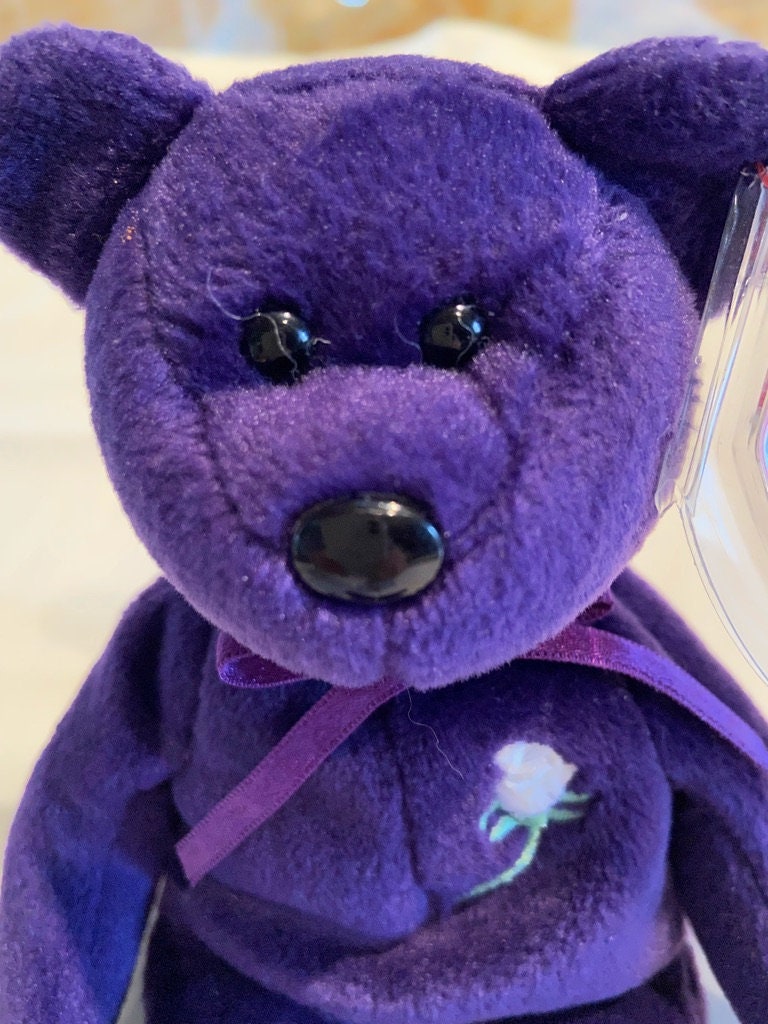 Beanie Baby - Rare Princess Diana Bear - Etsy