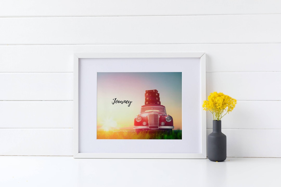 Journey Wall Art, Life is A Journey Sign, Journey Wall Art, Inspiring ...