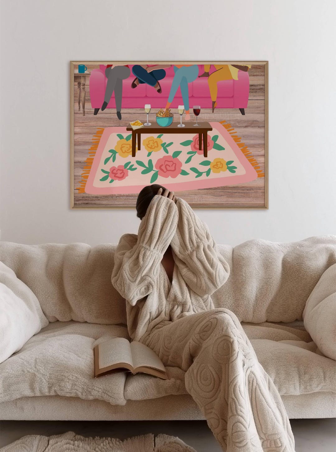 Girls' Night Out Art Print, Fun Home Decor (digital Download) - Etsy