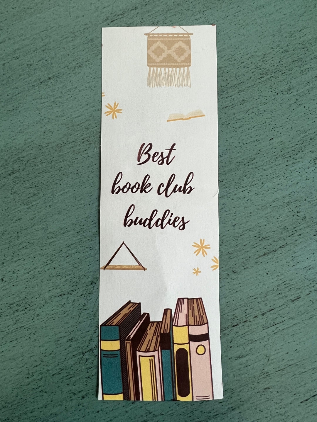 Printable Bookmarks, Book Club Gift Idea, Cute Bookmarks, Book Club ...