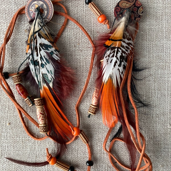Native American Hair Barrettes - Etsy
