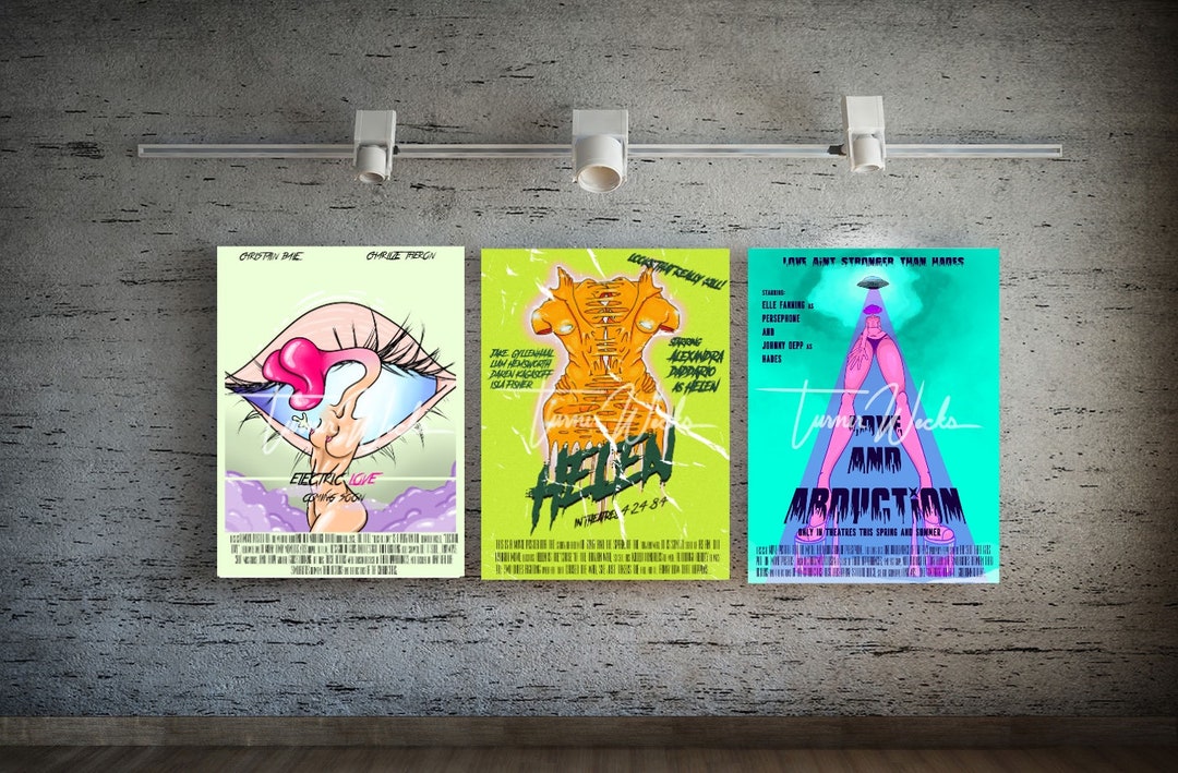 Movie Poster Set Digital Download - Etsy