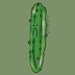 Sad but Cute Pickle Wall Art, Pickle Art, Cute Pickle, Food Art, Green ...