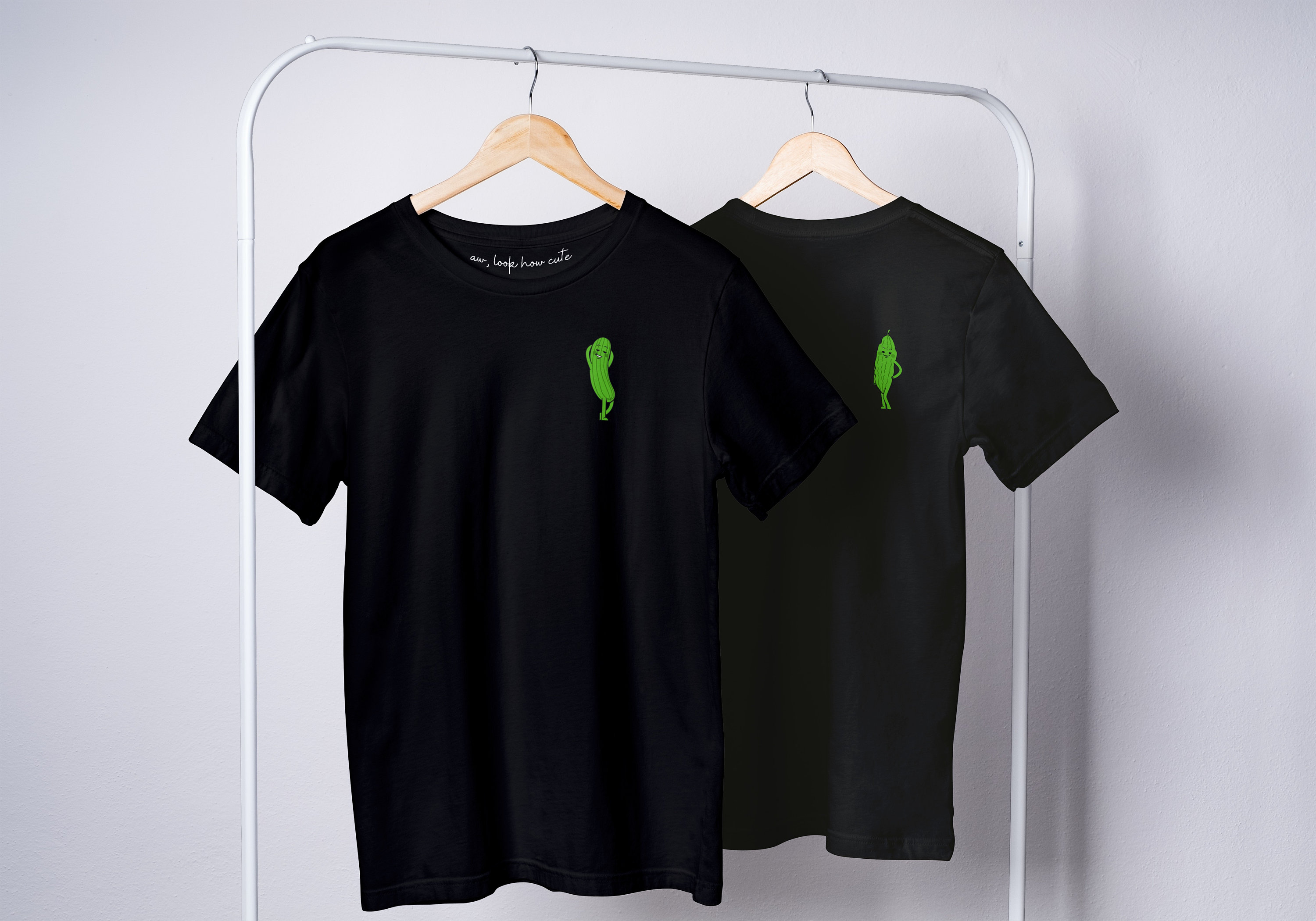 Pick Your Pickle Tshirt Pocket Pickle Tshirt Cartoon Pickle - Etsy