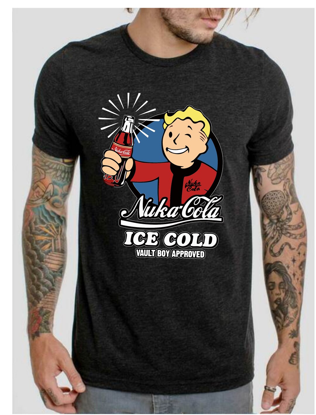 Fallout Nuka Cola Acid Wash , Pip Boy, Vault Boy, Fallout Boy, Nuka ...