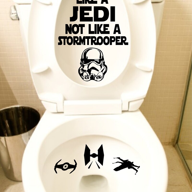 Funny Toilet Decal - Etsy