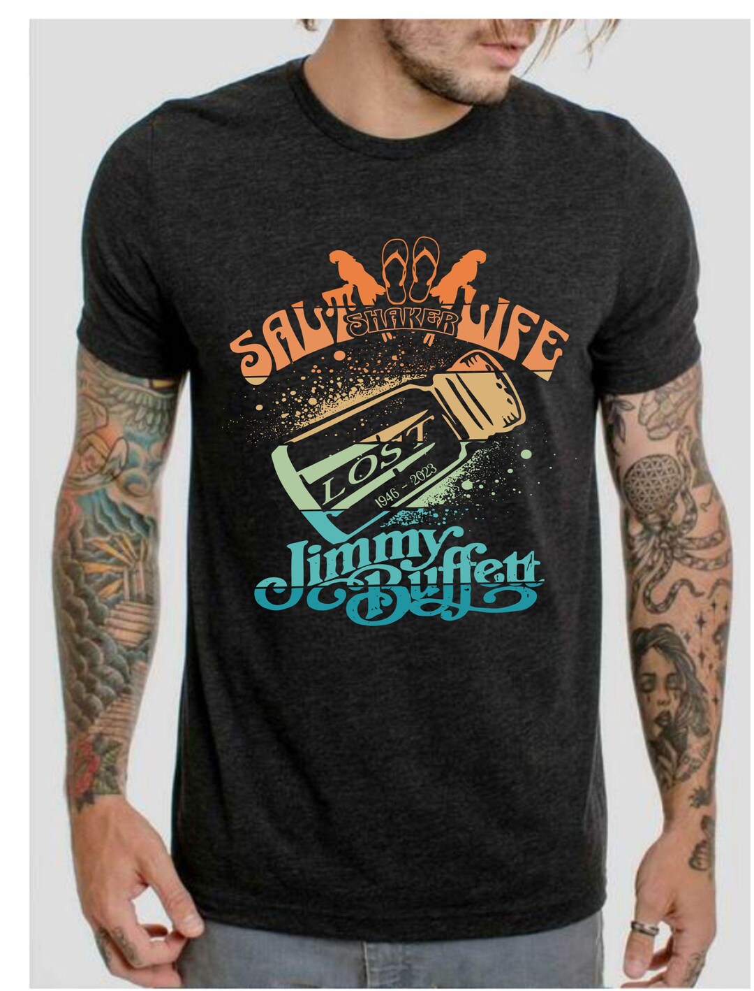 Jimmy Buffett Quote, Salt Shaker Life Parrothead Gift, Jimmy Buffett ...