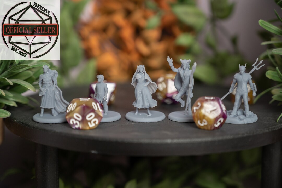 Tiefling Series DND 5e DND Accessory DND Character - Etsy España