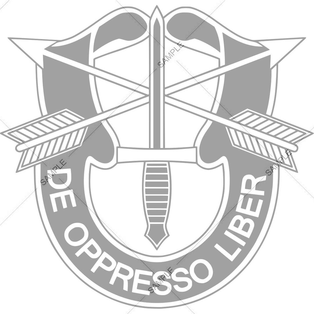 US Army Special Forces Crest Vector Files SVG - Etsy
