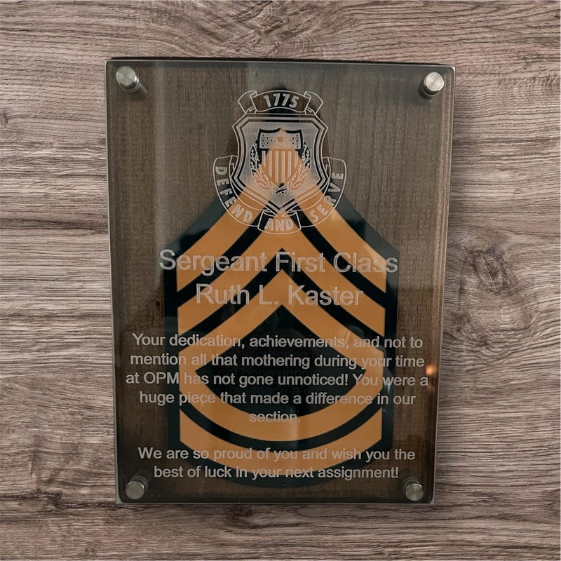 Military Plaques - Etsy