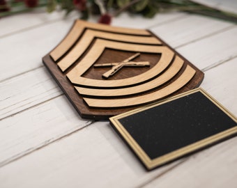 Usmc Rank Plaque - Etsy