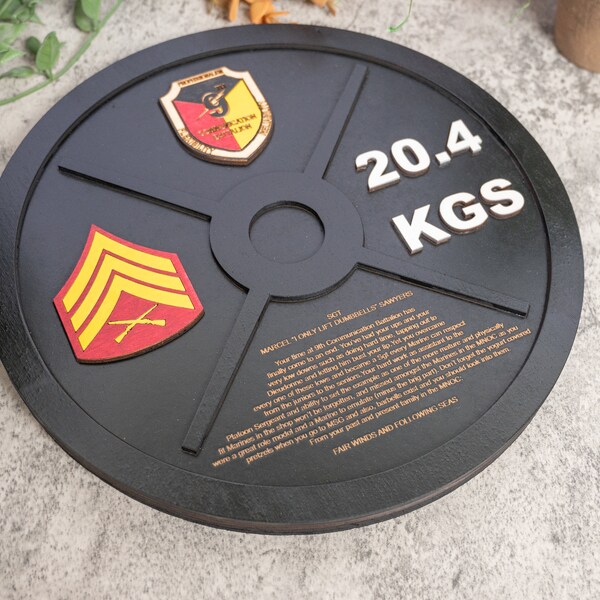 Military Plaque - Etsy