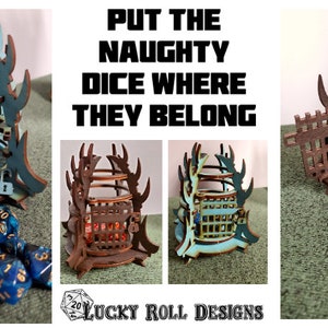 Laser Cut Dice Jail - Etsy