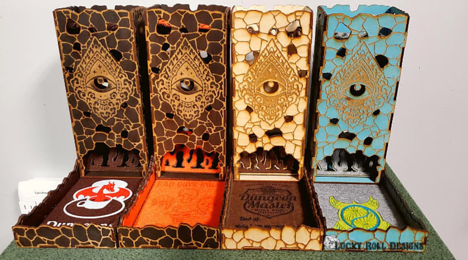 Foldable Laser Cut Dice Tower - Etsy