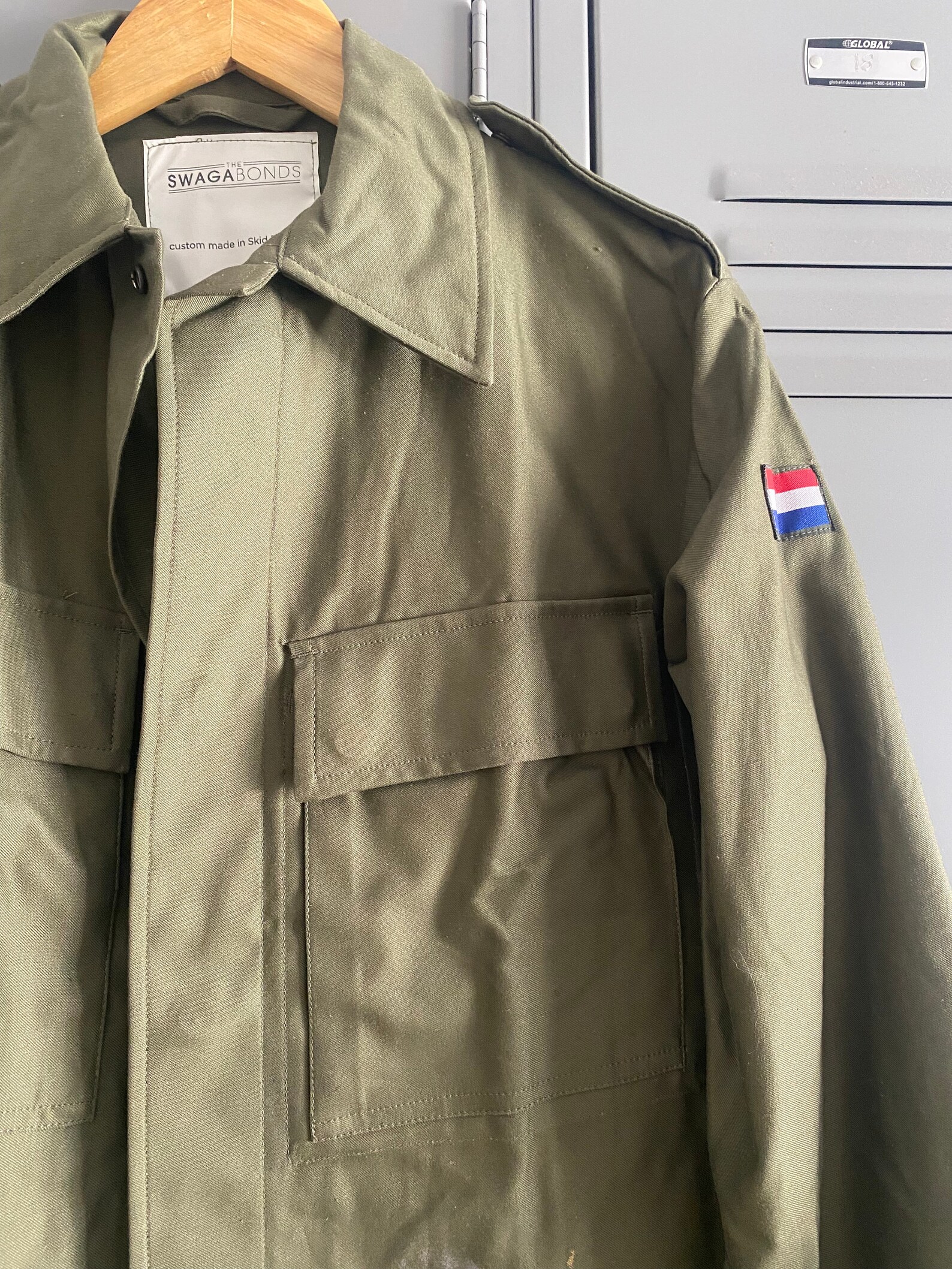 Custom Painted Army Jacket - Etsy