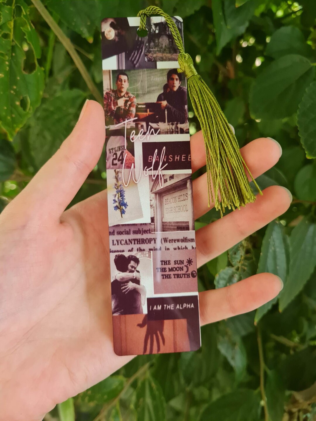 Teen Wolf Bookmark Teen Wolf Stiles Stilinski Bookmark - Etsy Australia