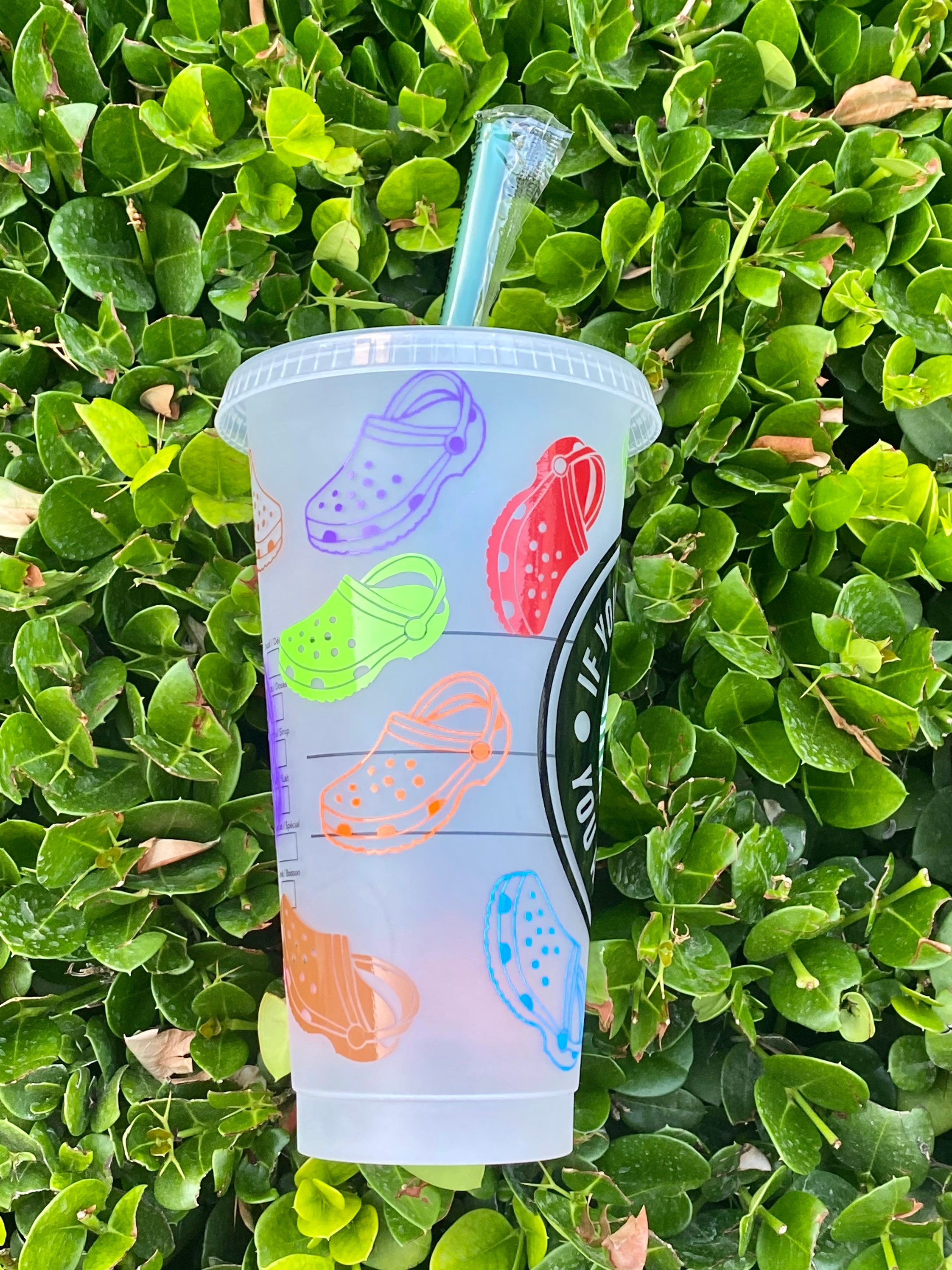 Vaso Starbucks Crocs - Etsy