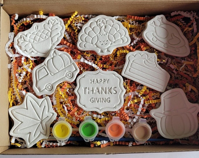 Thanksgiving Activity for Kids/thanksgiving Paint Kit/turkey Paint Kit ...