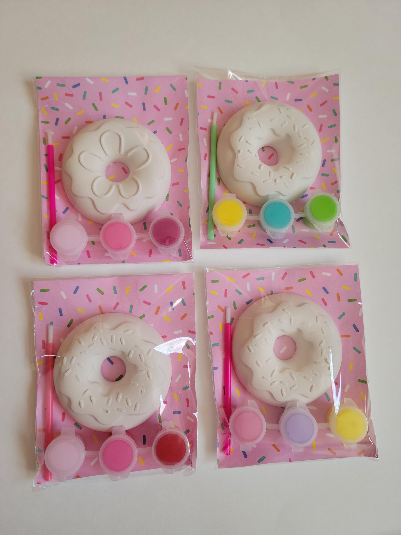DIY Paint Your Own Plaster Donut: Kids Party Favor - Etsy