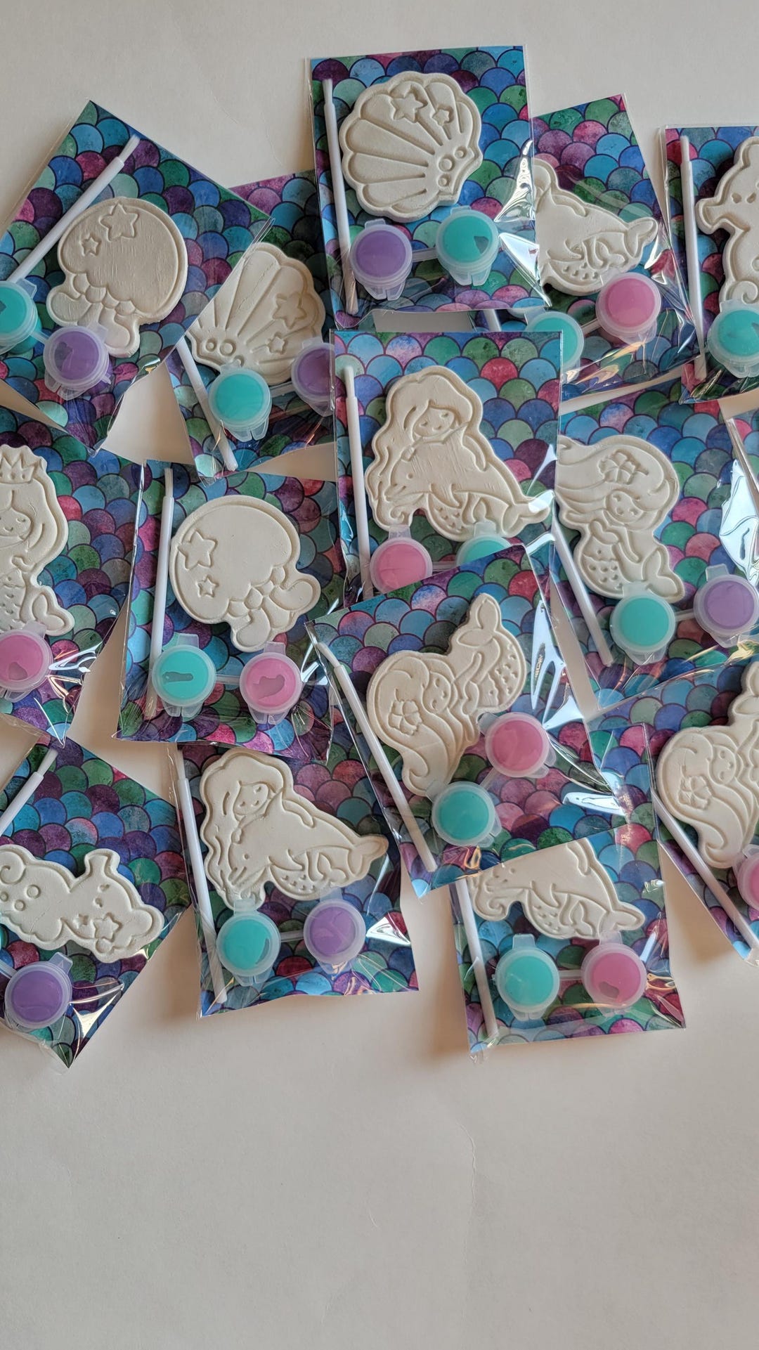 24 Mermaid Under the Sea Party Favors/ Mermaid Birthday Party/ Girls ...