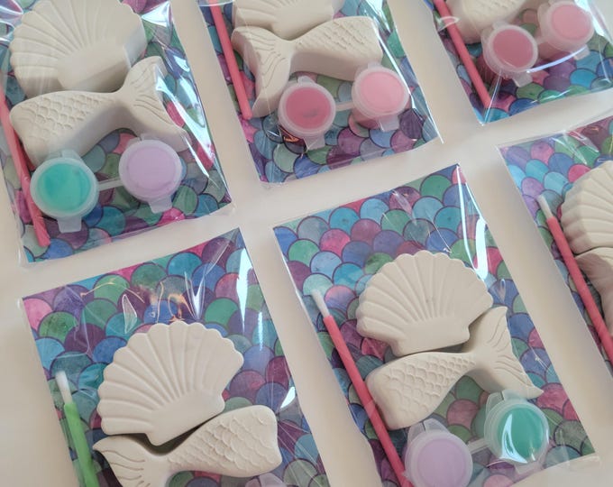 Mermaid Party Favors/mermaid Themed Party/mermaid Birthday Party/favors ...