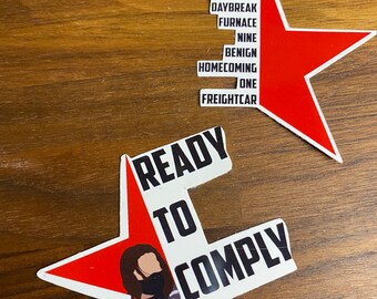 Winter Soldier Stickers - Etsy