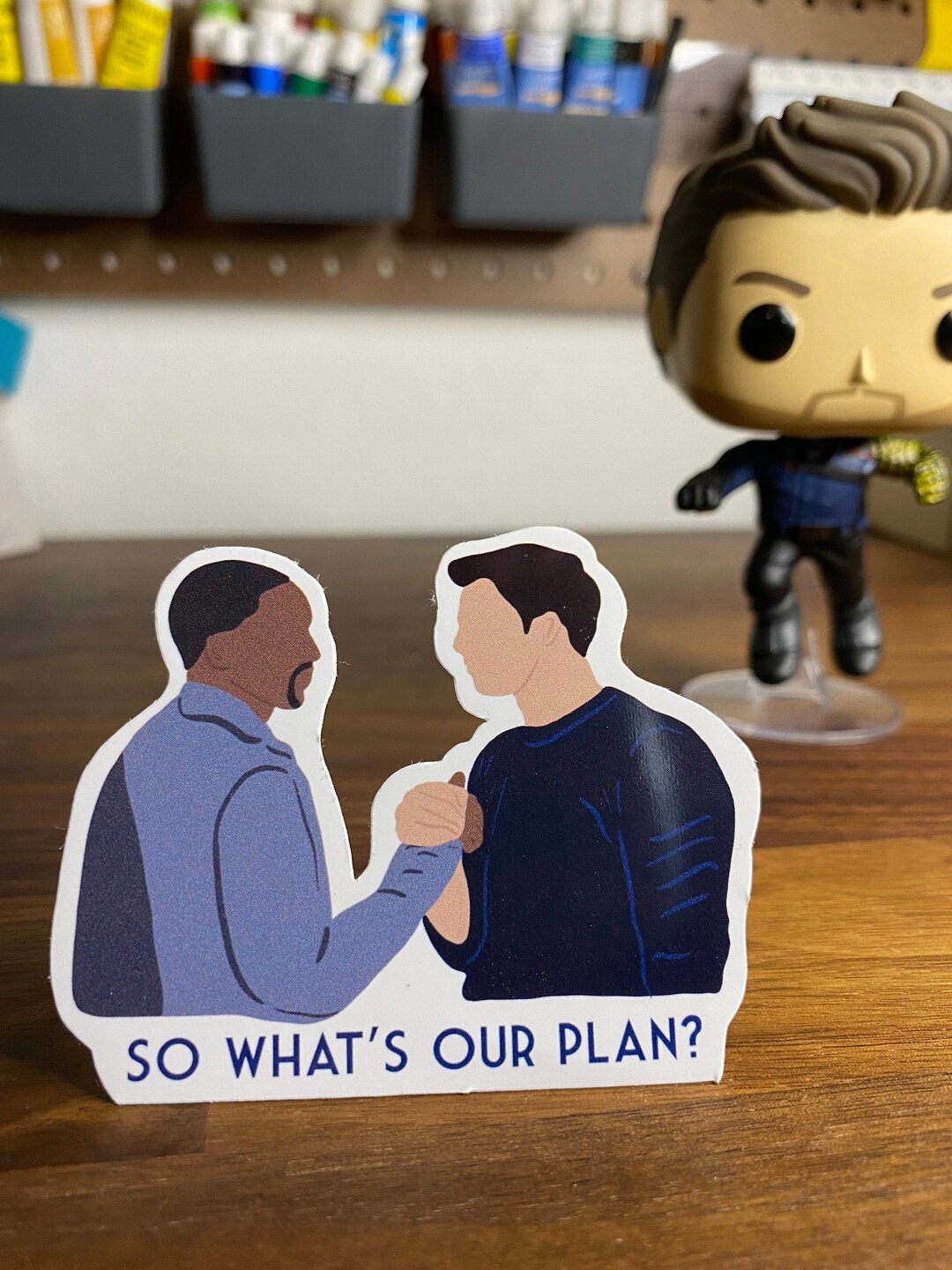 What's Our Plan Sticker - Etsy