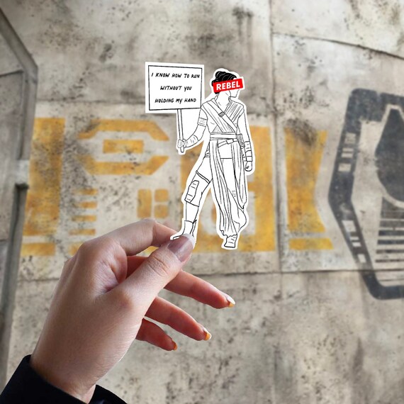 Rebel Rey Sticker - Etsy
