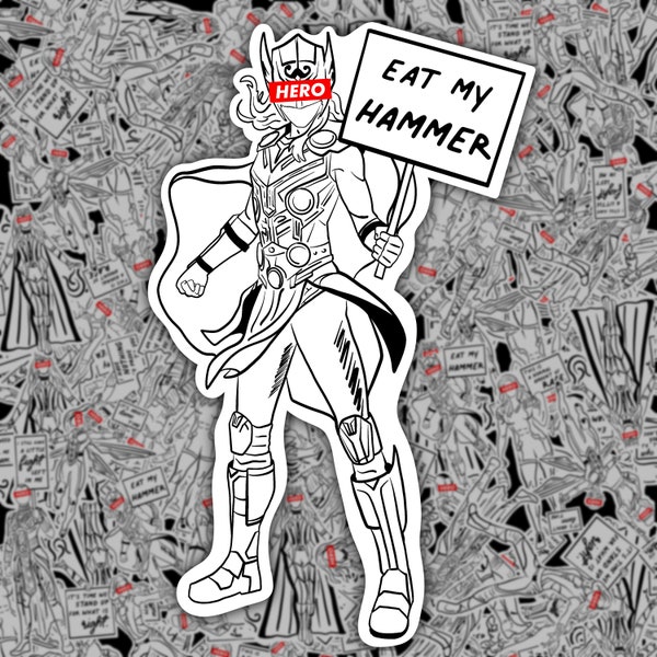 Thor Stickers - Etsy