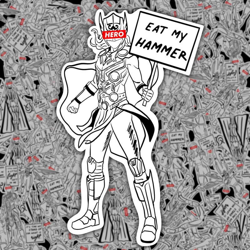 Thor Stickers - Etsy