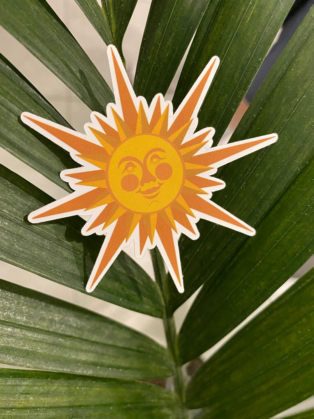 Golden Sun Sticker - Etsy