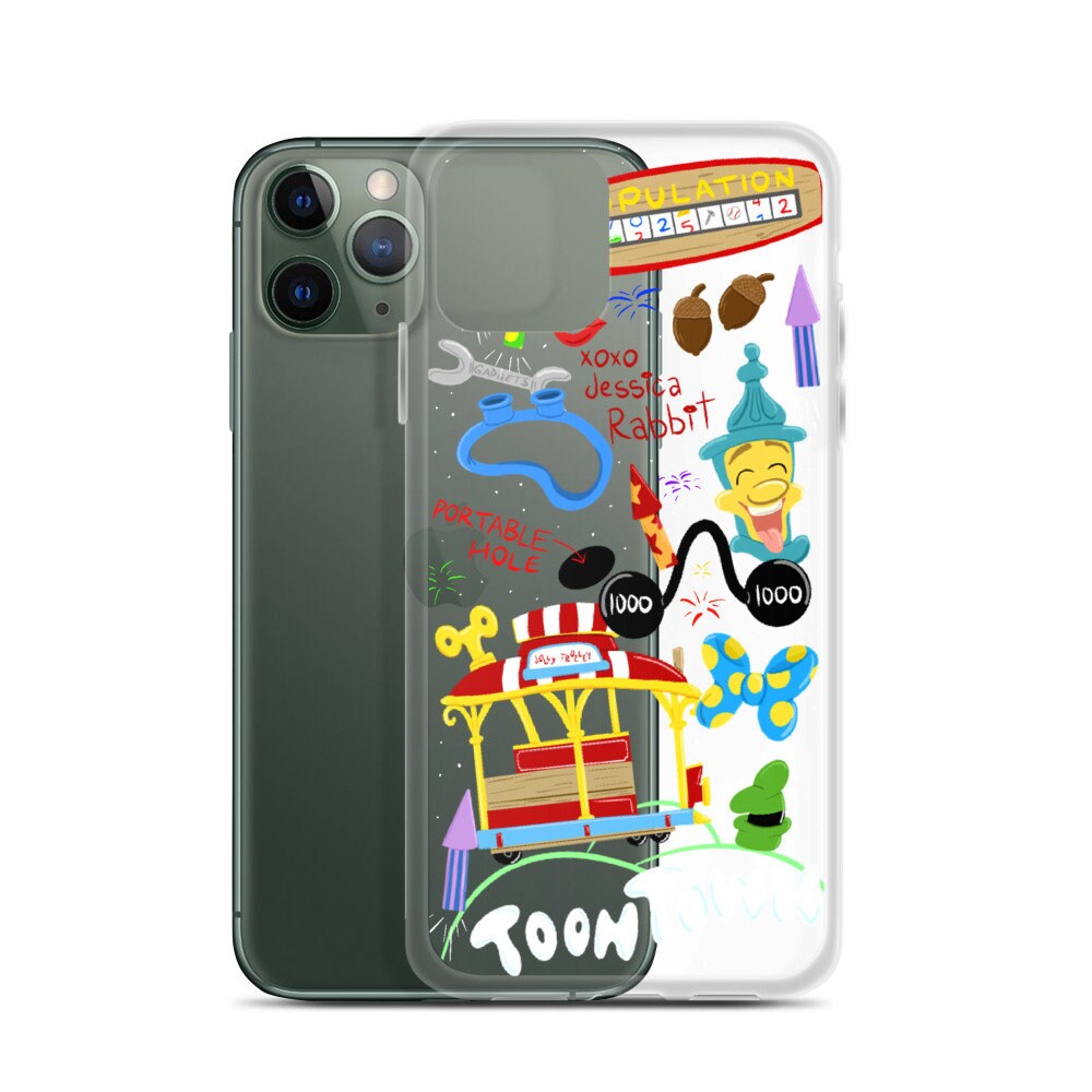 Toontown Disneyland Doodles iPhone Case | Etsy