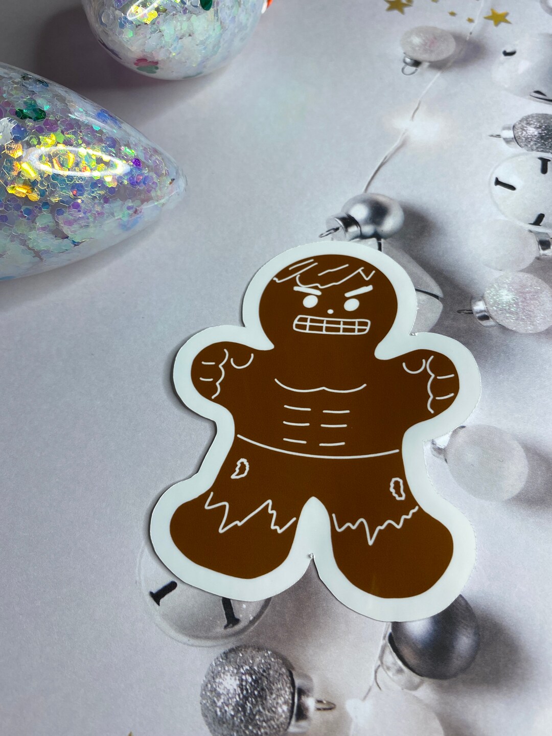 Hulk Gingerbread Sticker - Etsy