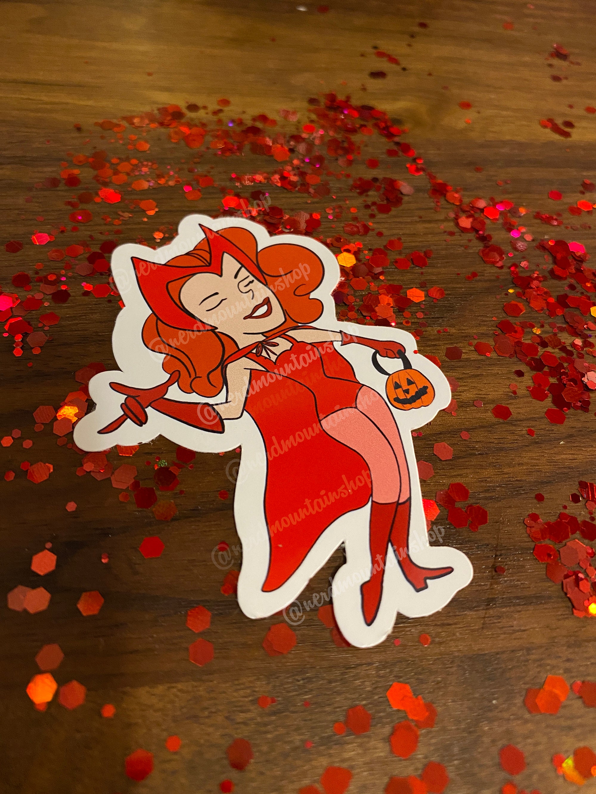 Wanda Through the Decades Stickers - Etsy