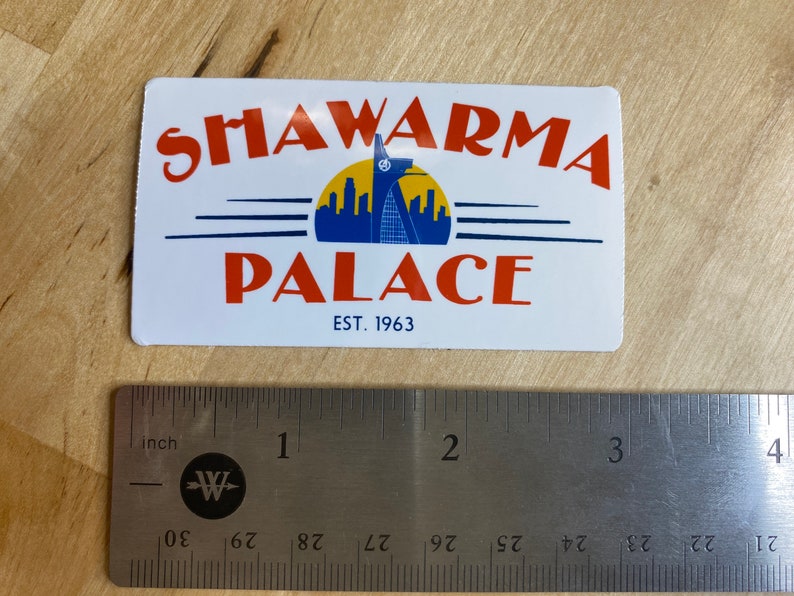 Shawarma Palace Sticker | Etsy