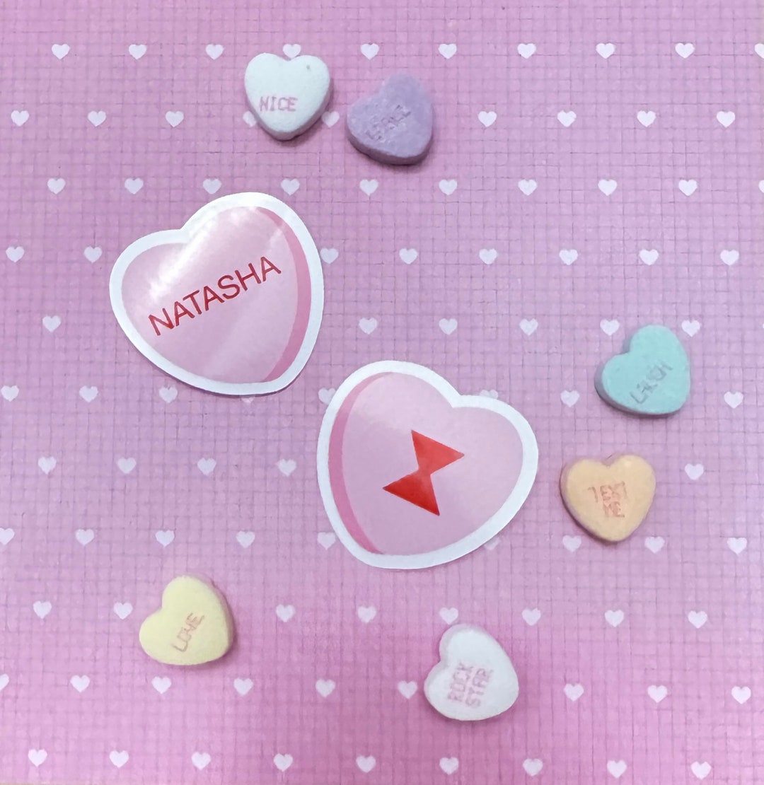 Candy Heart Heroes Natasha - Etsy