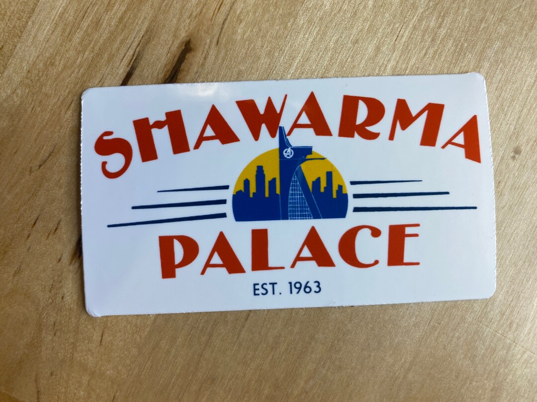 Shawarma Palace Sticker - Etsy