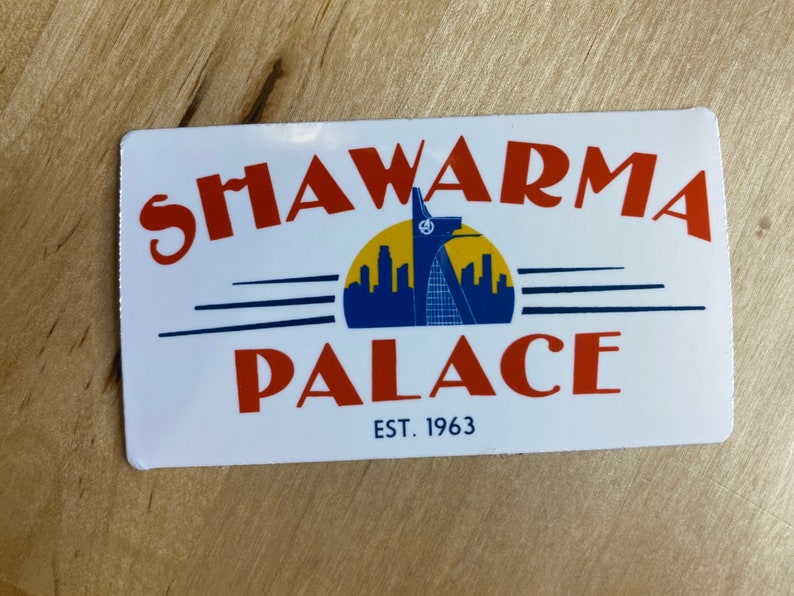 Shawarma Palace Sticker | Etsy
