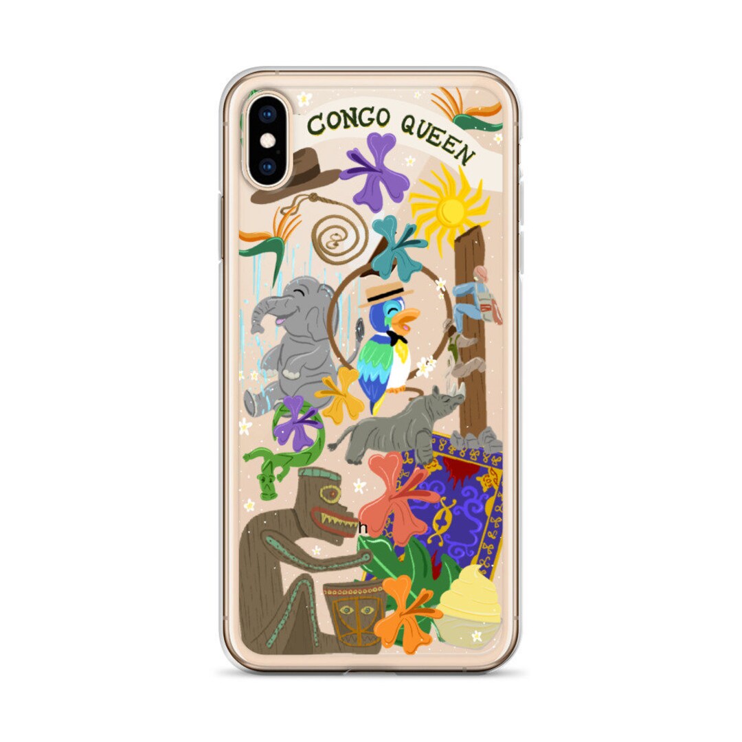 Adventureland disneyland Doodles iPhone Case - Etsy