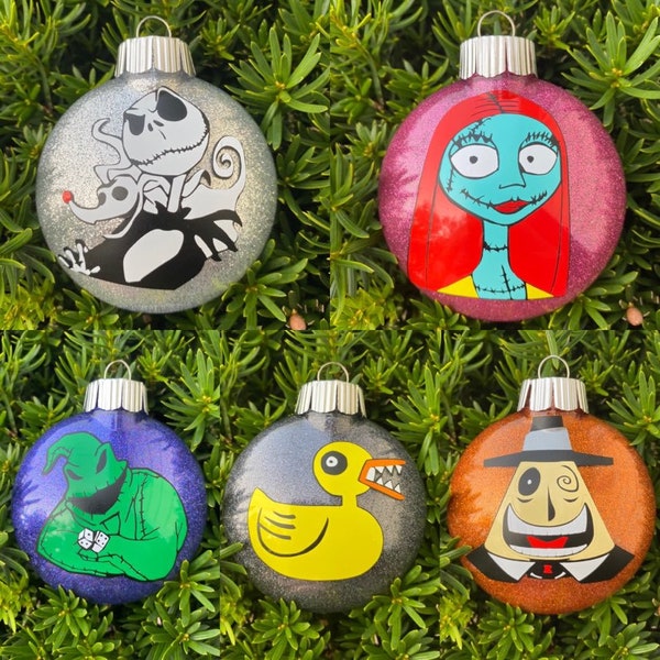 Personalized Nightmare Before Christamass Ornament - Etsy