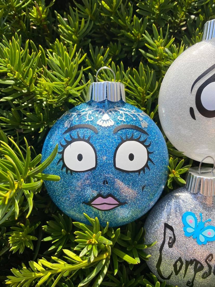 Personalized Corpse Bride Christmas Ornaments Tim Burton - Etsy